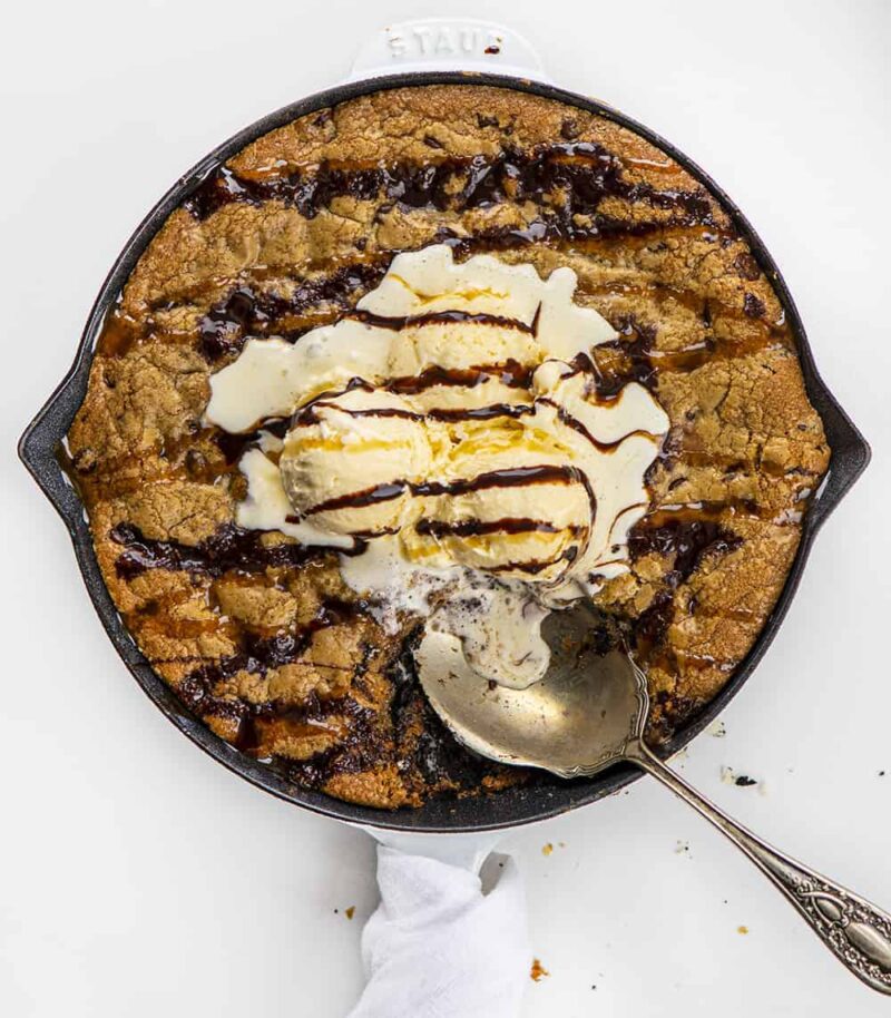 Skillet Candy Cookie - i am baker