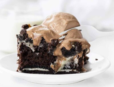 Oreo Earthquake Cake - i am baker