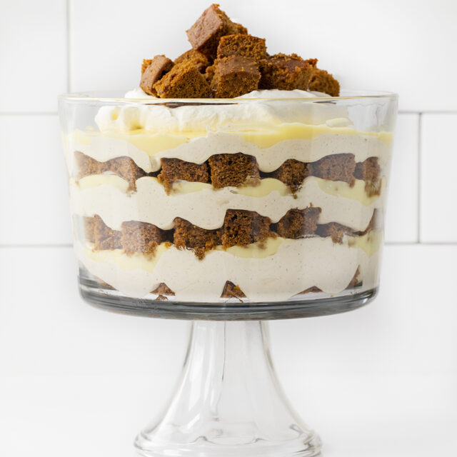 Gingerbread Trifle - i am baker