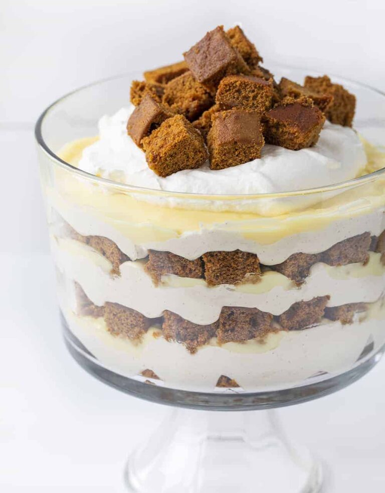 Gingerbread Trifle - i am baker