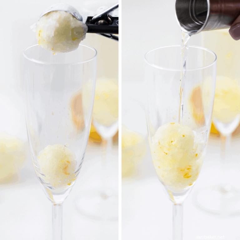 Lemon Vodka Prosecco - i am baker
