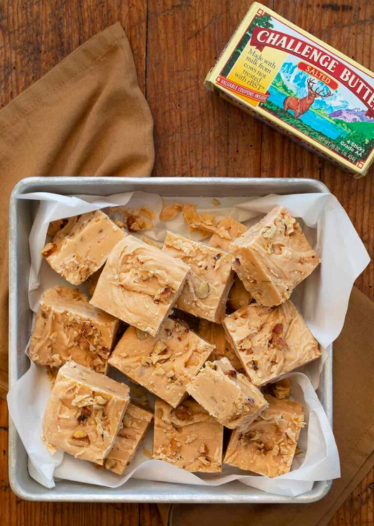 Real Maple Walnut Fudge - i am baker