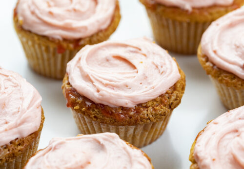 Peanut Butter and Jelly Cupcakes - i am baker