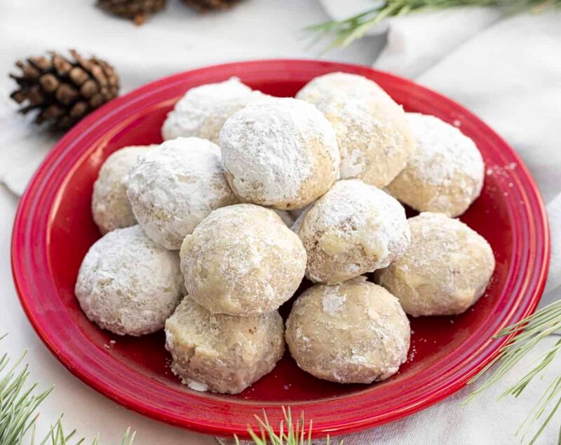 Perfect Snowball Cookies - i am baker