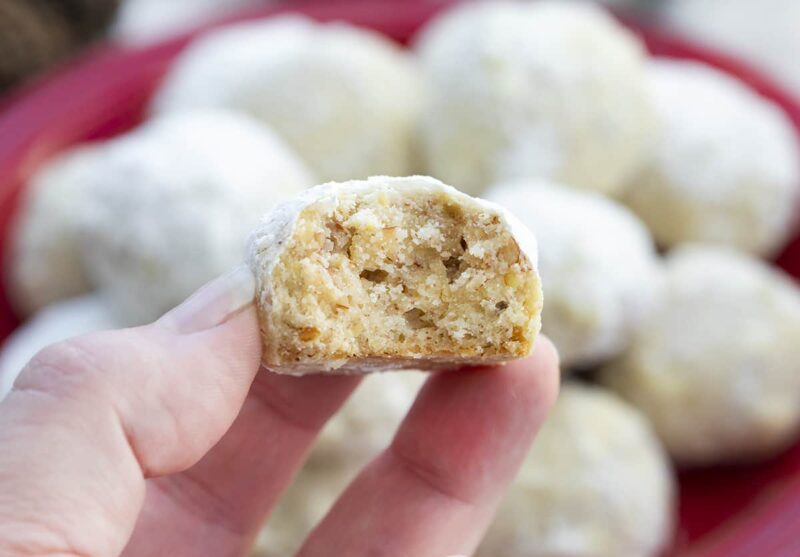 Perfect Snowball Cookies - i am baker
