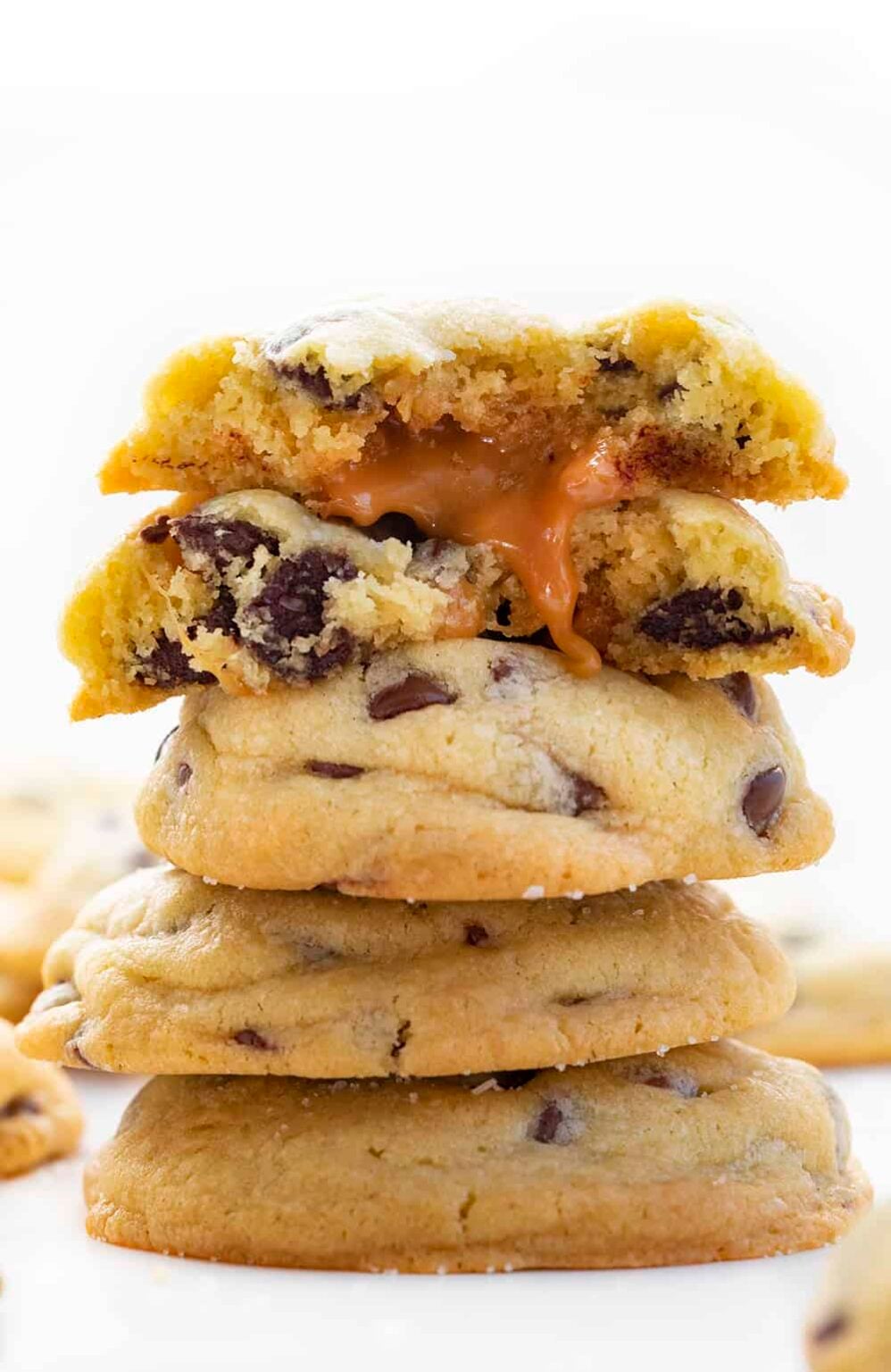 Salted Caramel Cookies - i am baker