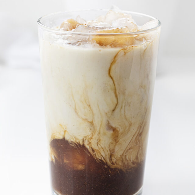 Iced Brown Sugar Oat Milk Espresso Shaker {Starbucks Copycat} - i am baker