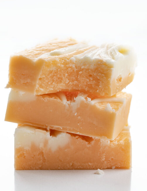 Orange Creamsicle Fudge - i am baker