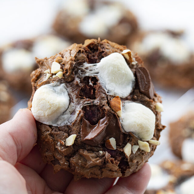 Triple Chocolate Devils Food Cookies - i am baker