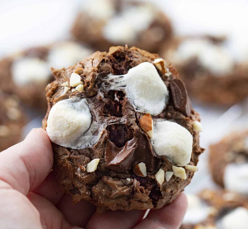 Rocky Road Cookies - i am baker