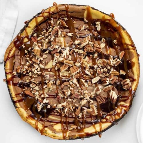 Double Decker Cheesecake - i am baker