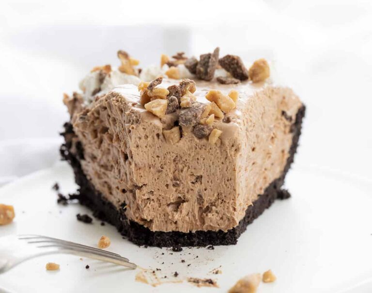 Chocolate Heath Pie - i am baker