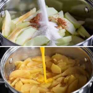 No-Bake Apple Pie - i am baker