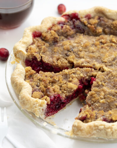Cranberry Pie - i am baker