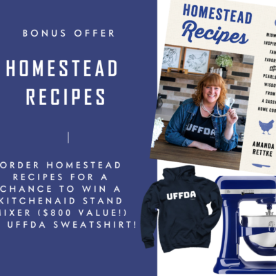 Homestead Recipes Book - i am baker