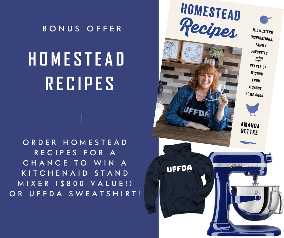 Homestead Recipes Cookbook Giveaway (Giveaway Closed!) - i am baker
