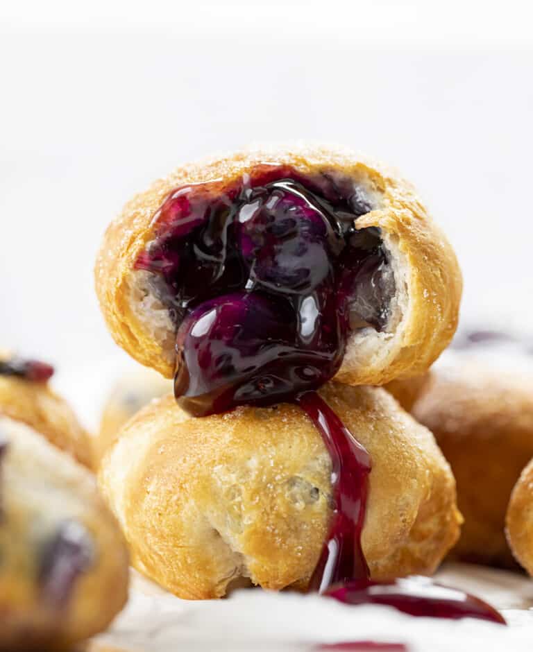 Blueberry Pie Bombs - i am baker