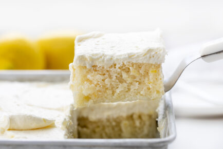 Lemon Crazy Cake - i am baker