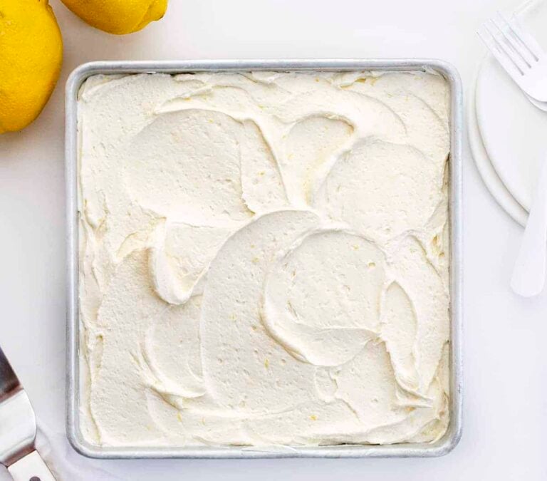Lemon Crazy Cake - i am baker