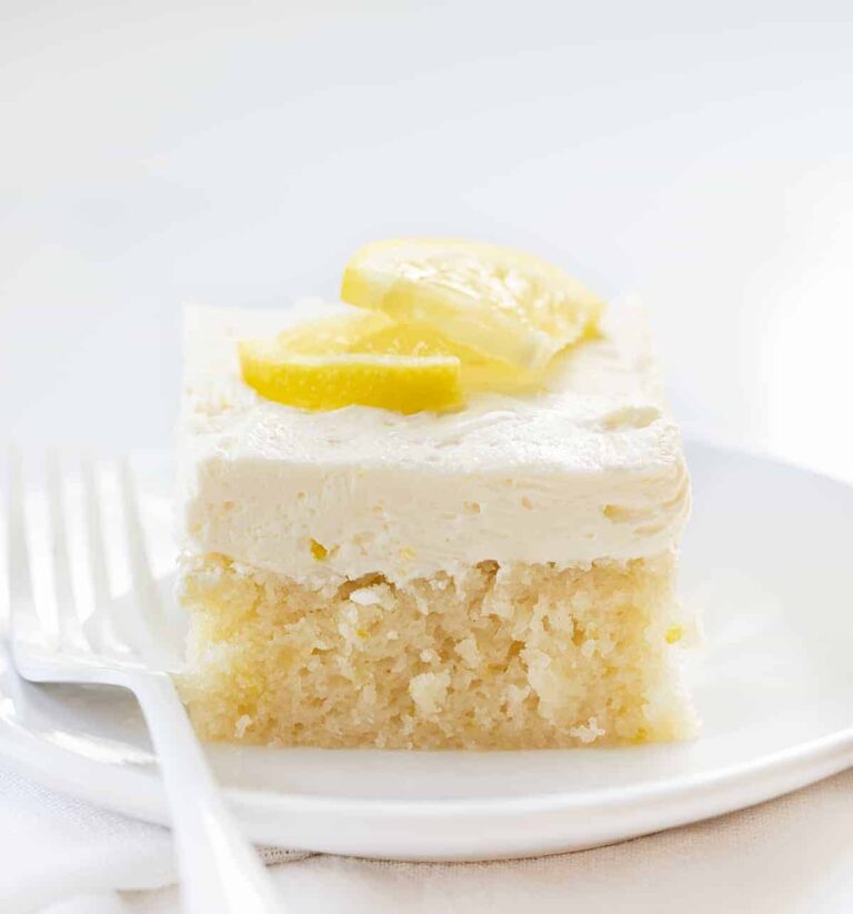 Lemon Crazy Cake - i am baker
