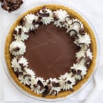 Chocolate Heath Pie - i am baker