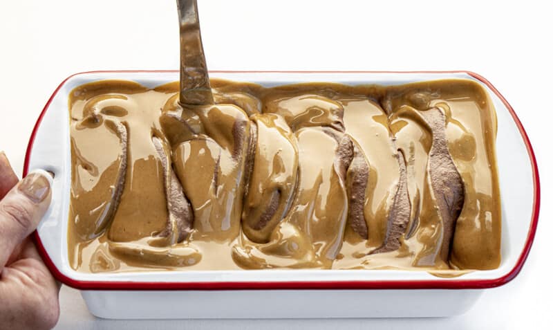 Chocolate Peanut Butter Ice Cream - i am baker