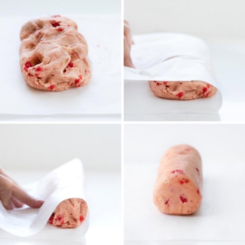 Cherry Icebox Cookies - i am baker