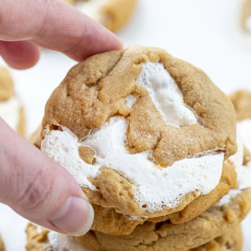 Fluffernutter Brownies - i am baker