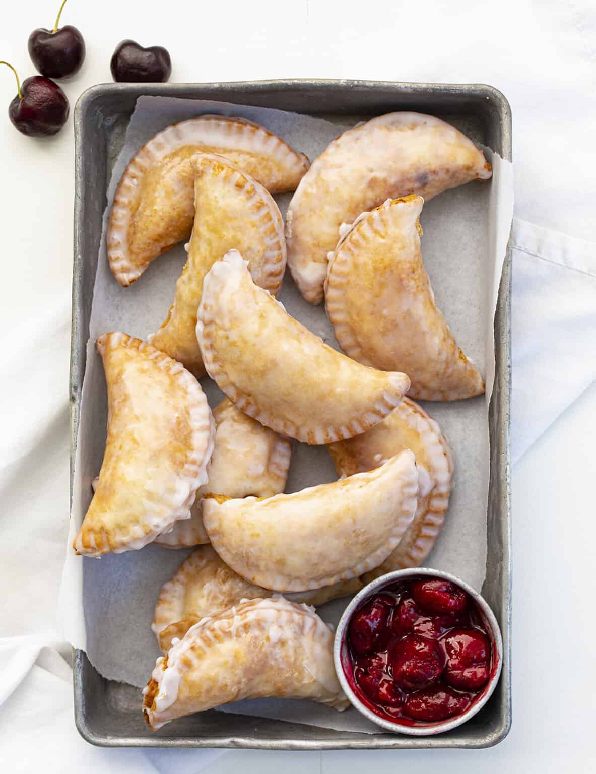 Cherry Hand Pies - i am baker