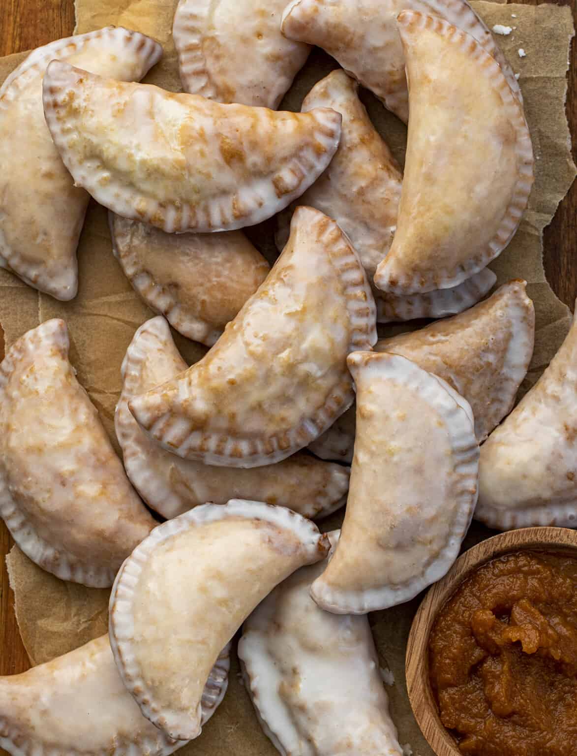 Pumpkin Cream Cheese Hand Pies - i am baker