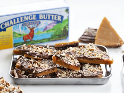Homemade English Toffee - i am baker