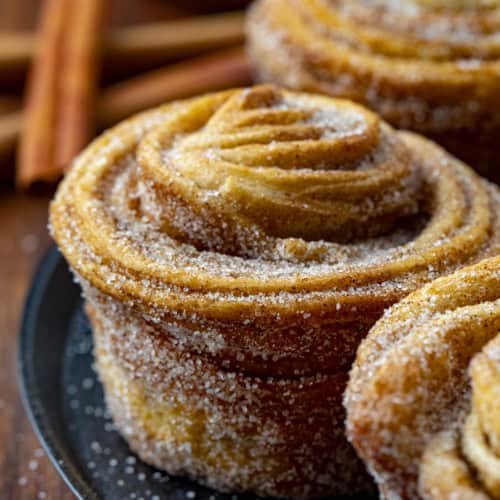 Blueberry Cruffins - i am baker