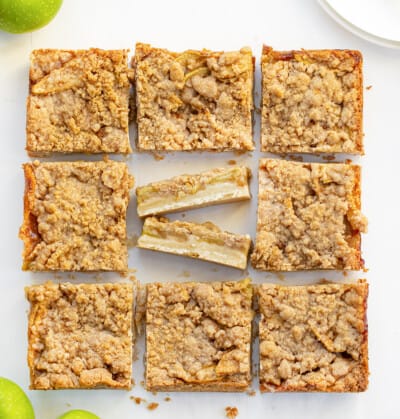 Apple Shortbread Bars - i am baker
