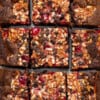 Cherry Chocolate Magic Brownies - i am baker