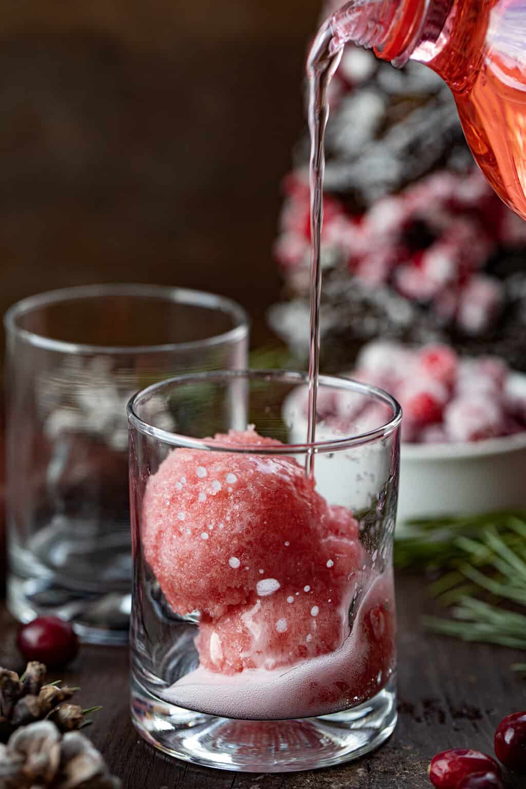 Christmas Slush Mocktail - i am baker