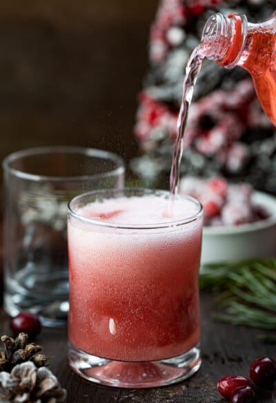 Christmas Slush Mocktail - i am baker