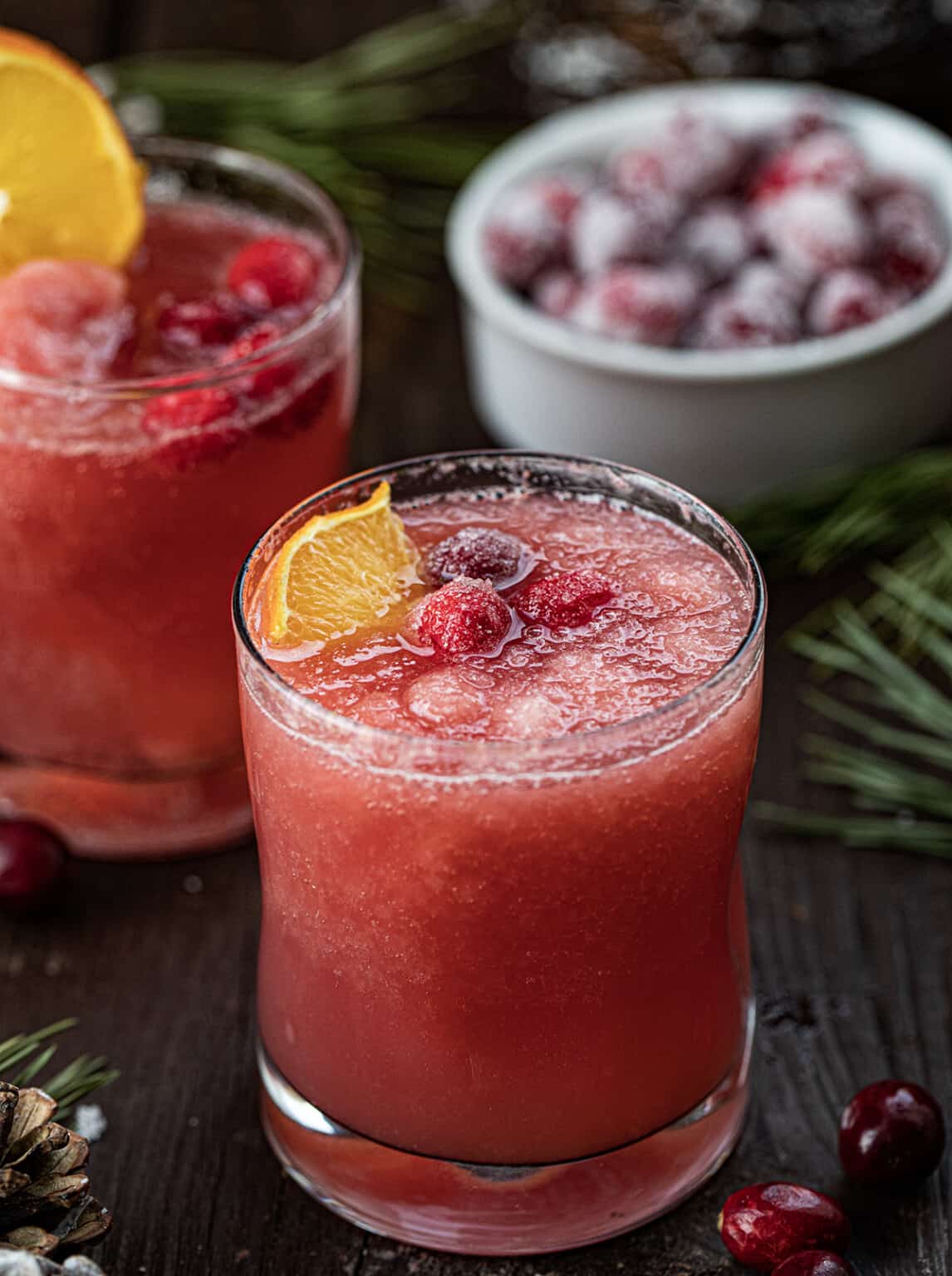 Christmas Slush Mocktail - i am baker