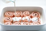 Pink Cinnamon Rolls - i am baker