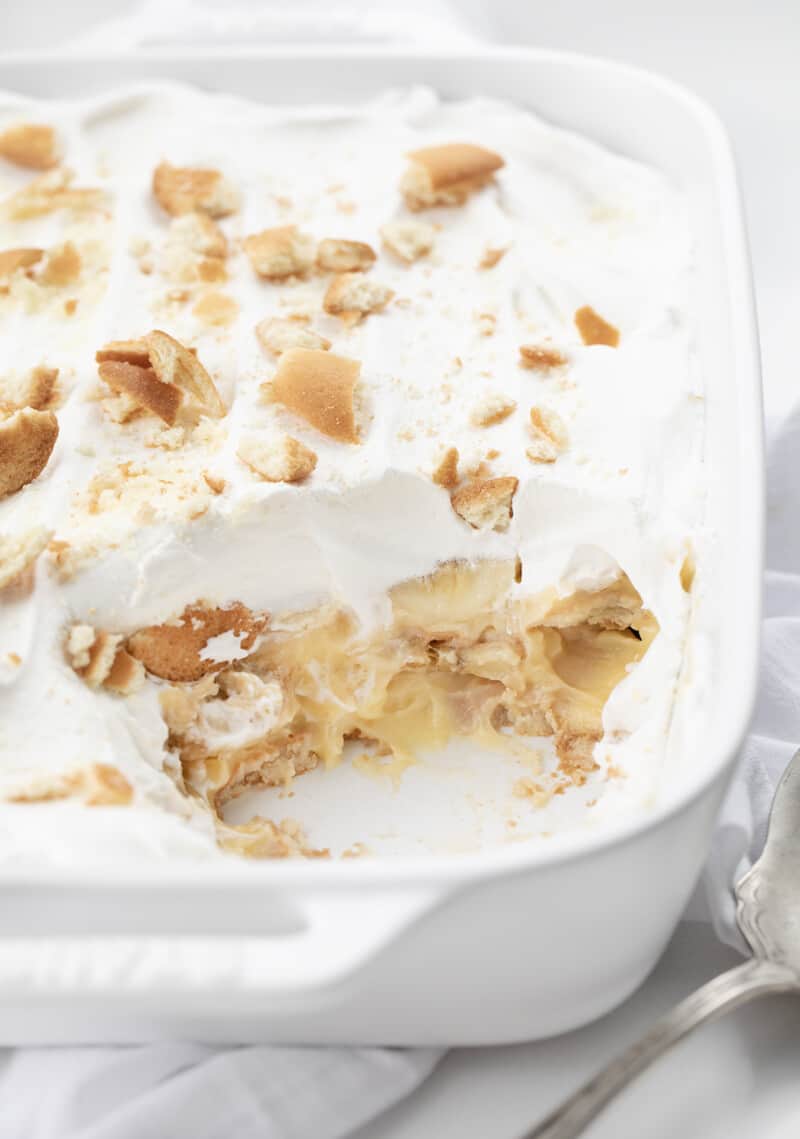 Easy Banana Pudding - i am baker