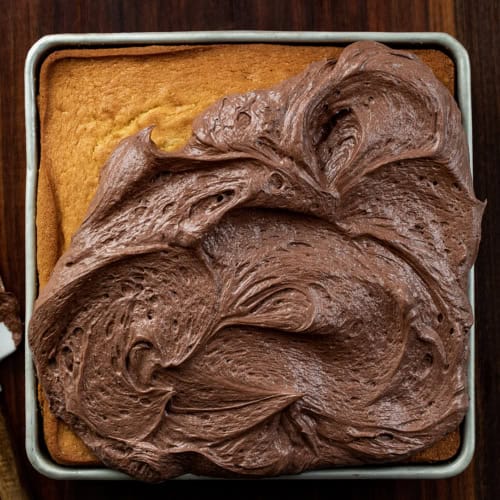 Chocolate Ermine Frosting - i am baker