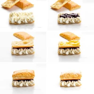 Blueberry Lemon Napoleon - i am baker