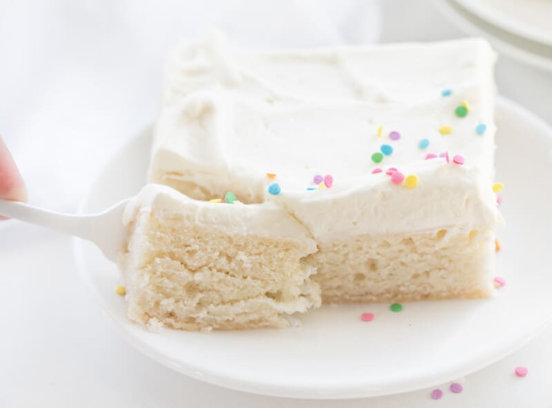 Vanilla Delight Cake - i am baker