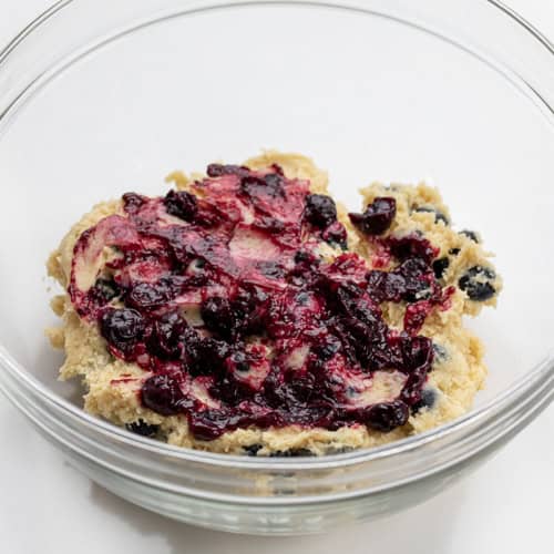 Blueberry Crumble Cake Cookies - i am baker