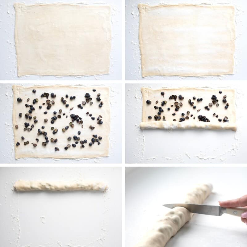 Blueberry Cruffins - i am baker