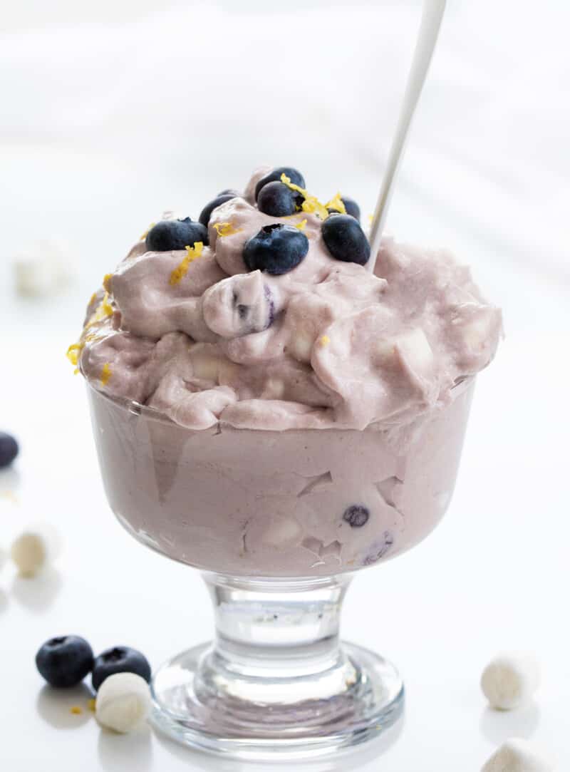 Blueberry Lemon Fluff - i am baker