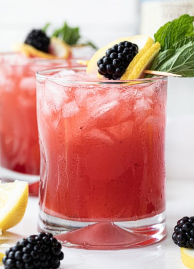 Blackberry Fizz - i am baker
