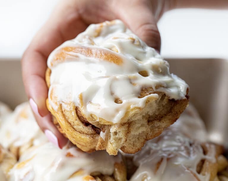 Braided Cinnamon Rolls - i am baker