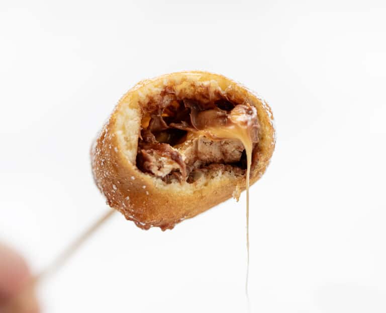 Deep Fried Snickers - i am baker
