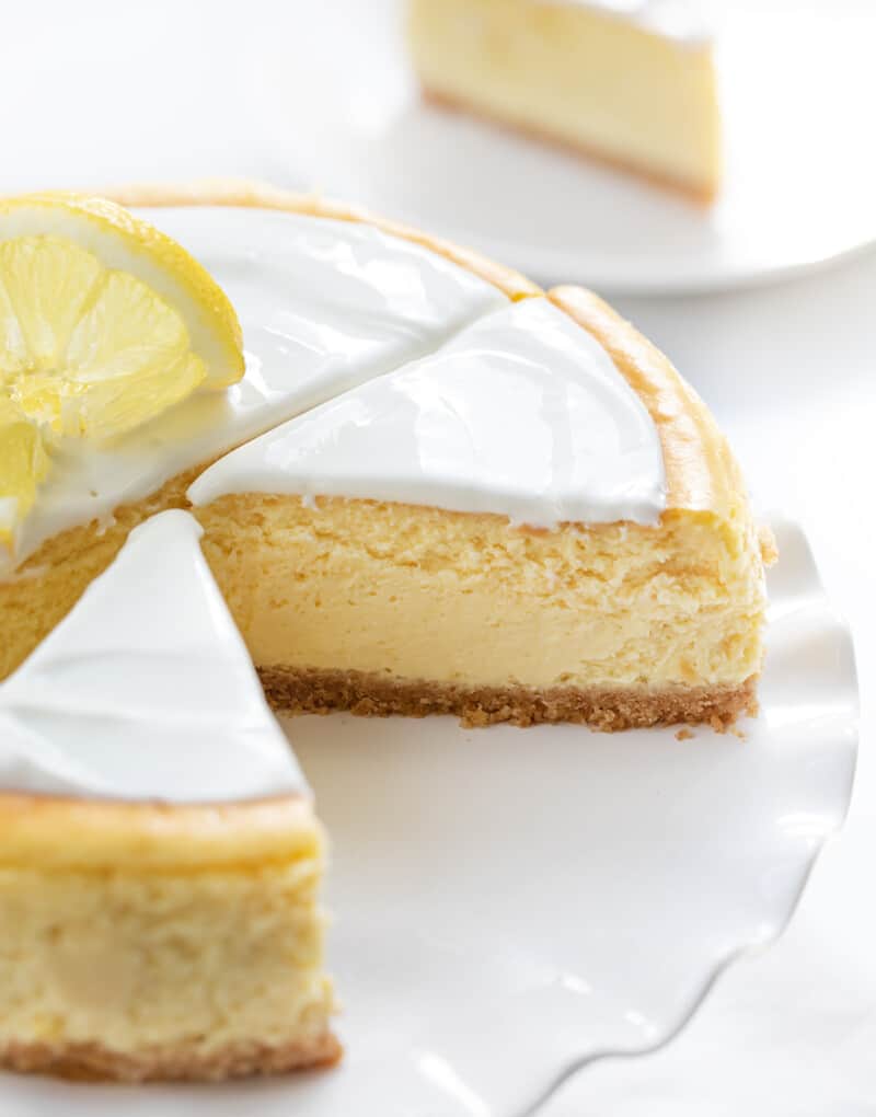 Lemon Cheesecake - i am baker