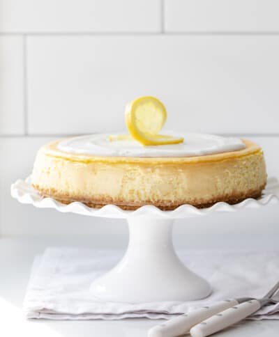 Lemon Cheesecake - i am baker